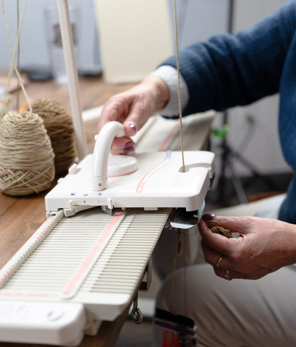 Silver Reed LK 150 Knitting Machine - SweetGeorgia Yarns