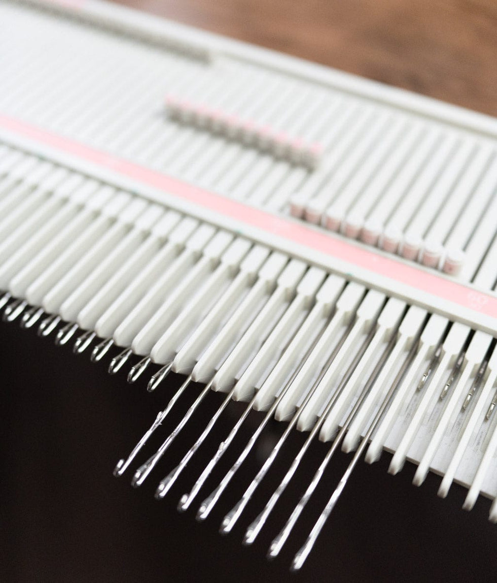 Silver Reed LK 150 Knitting Machine - SweetGeorgia Yarns